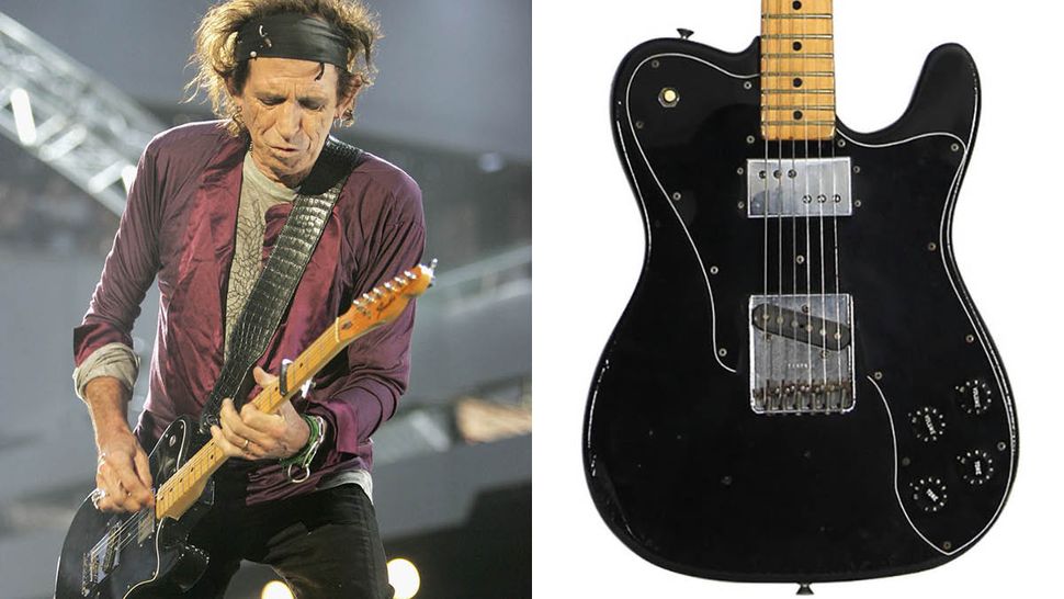 Own a piece of Rolling Stones history as a Keith Richards stage-played 1972 Fender Telecaster ...