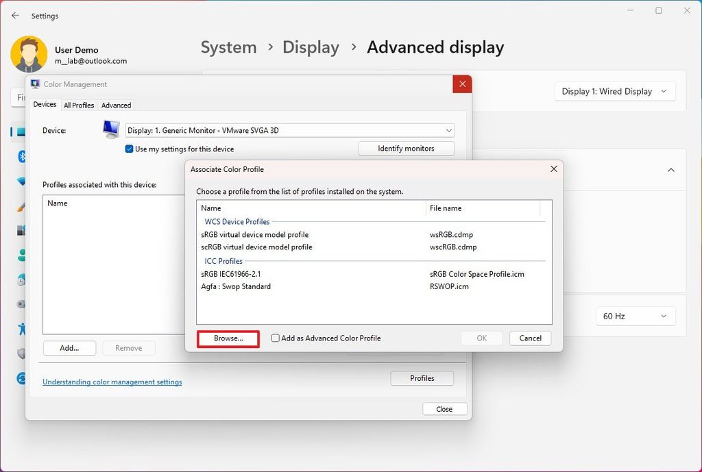 How to get correct color profile for your monitor on Windows 11 ...