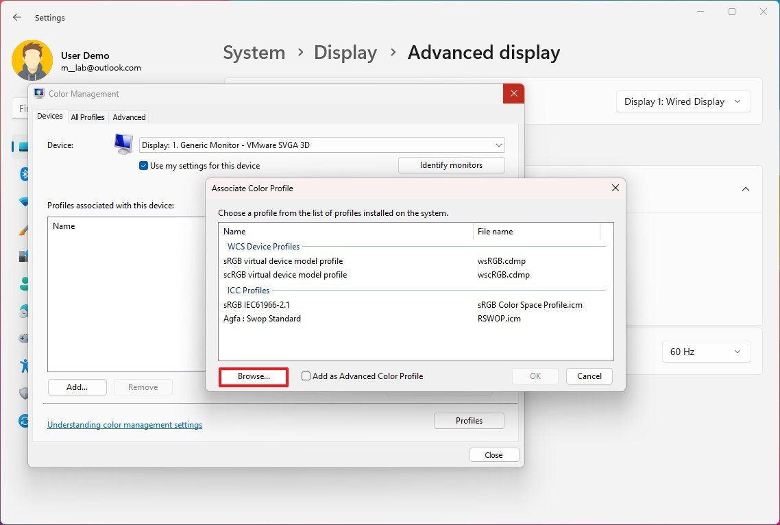 How to get correct color profile for your monitor on Windows 11 ...