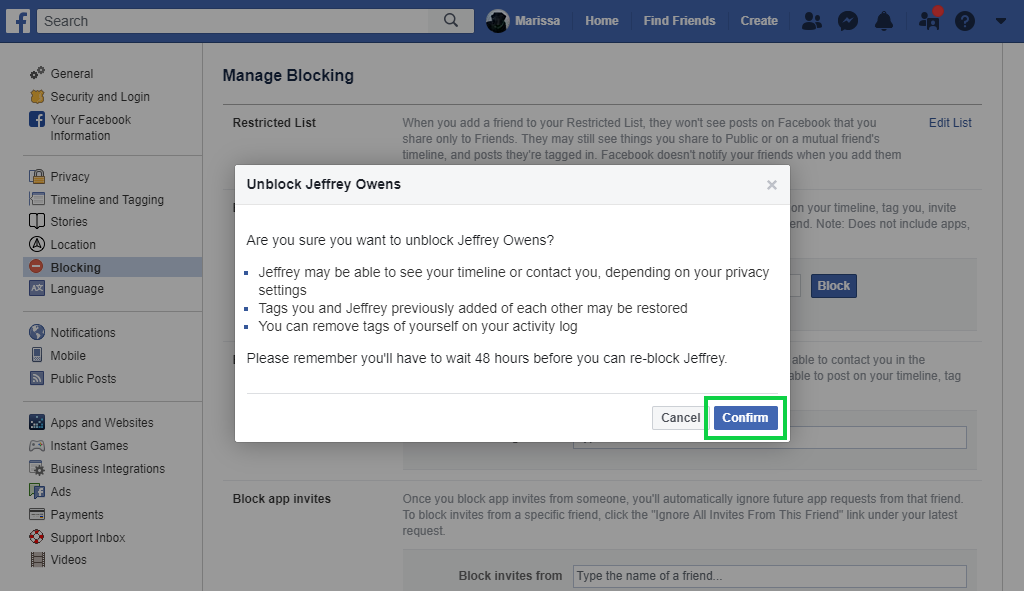 How To Unblock Someone On Facebook | Tom's Guide