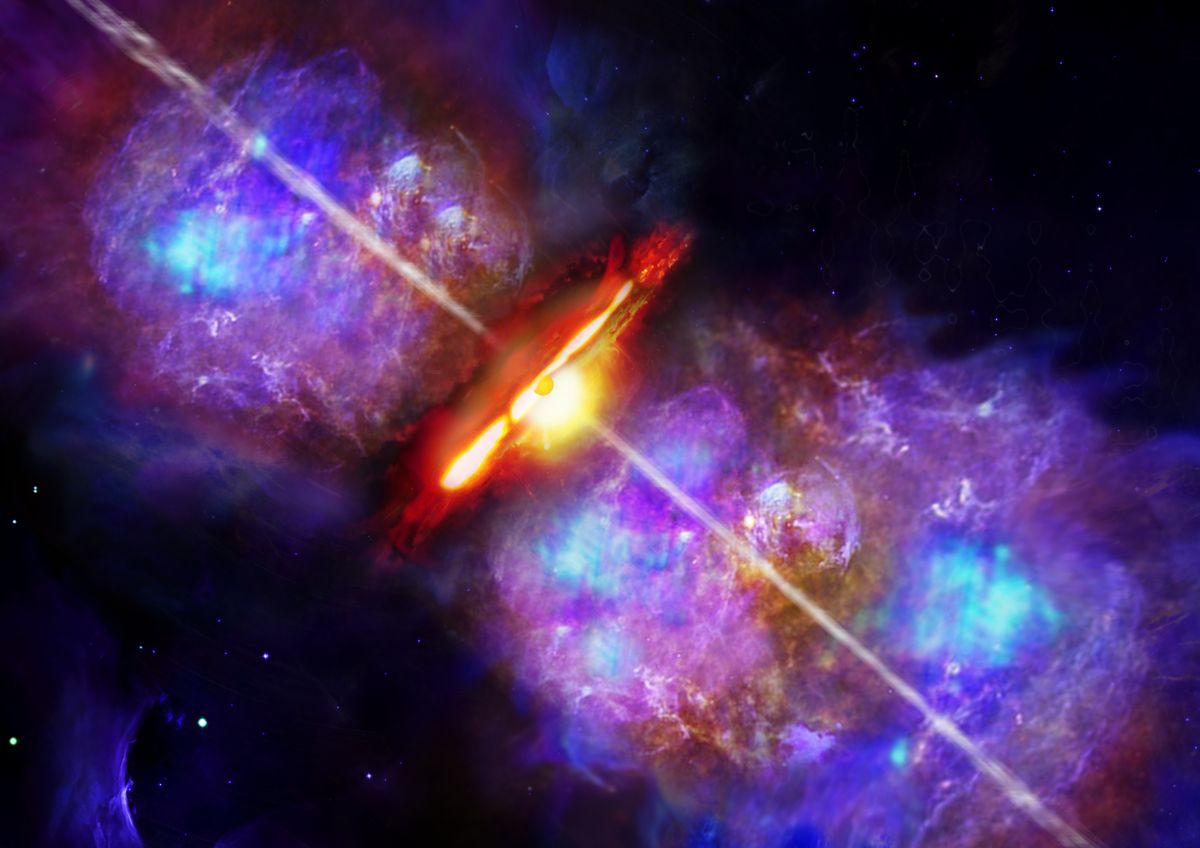Massive 'Baby' Stars Are Born with Cosmic Fireworks | Space