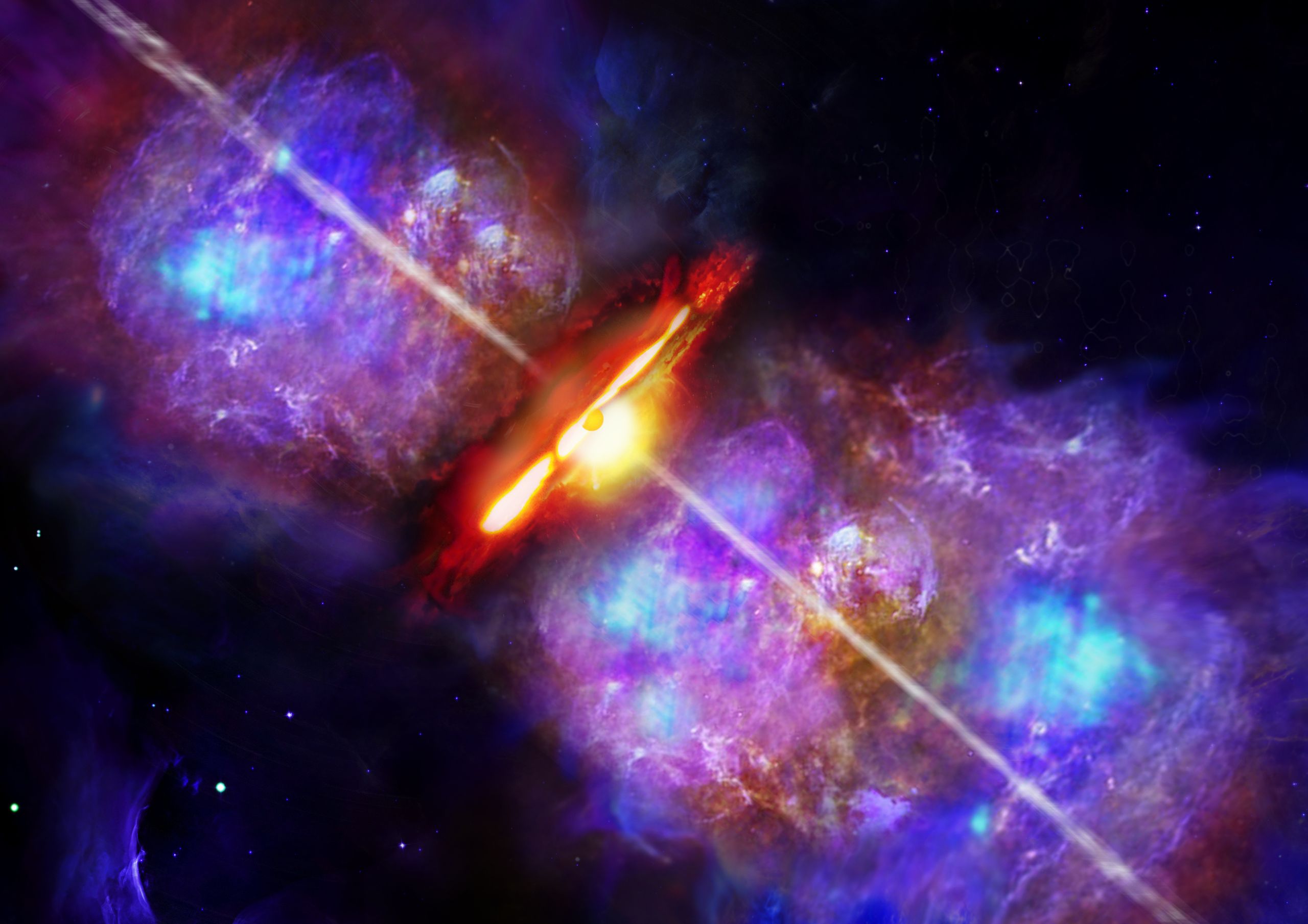 Massive 'Baby' Stars Are Born with Cosmic Fireworks | Space