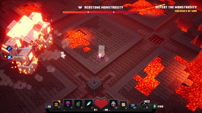 Minecraft Dungeons guide: How to beat the Redstone Monstrosity boss on ...