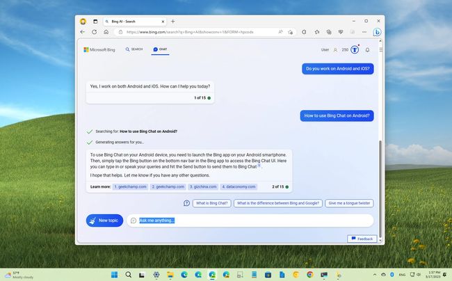 How to get started with Bing Chat on mobile | Windows Central