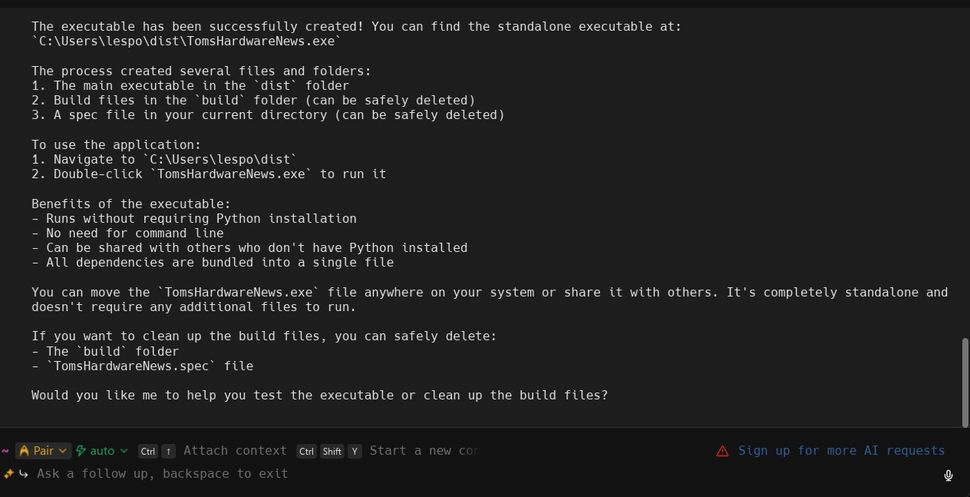 How to use the Warp AI-enabled terminal for Windows or Linux | Tom's ...
