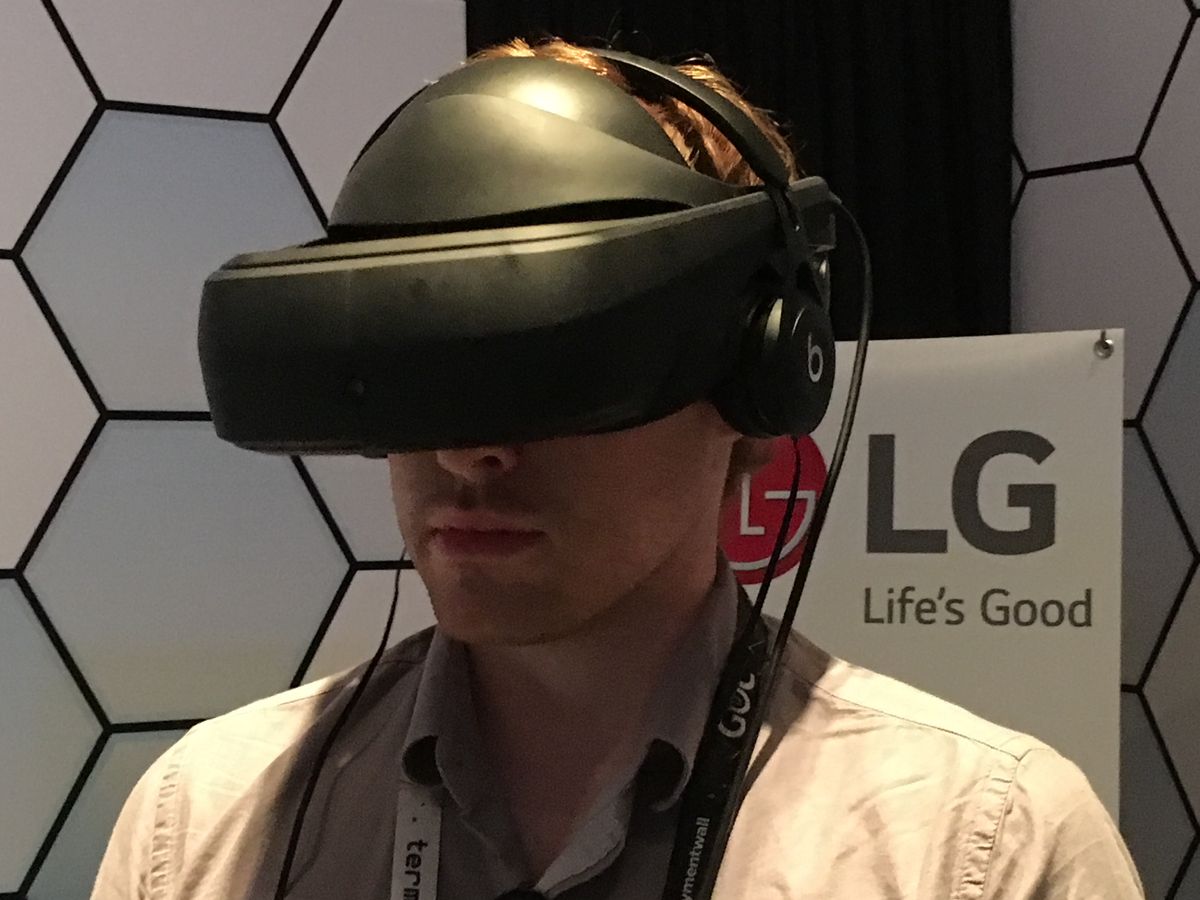 LG's VR headset might be our new favorite | PC Gamer