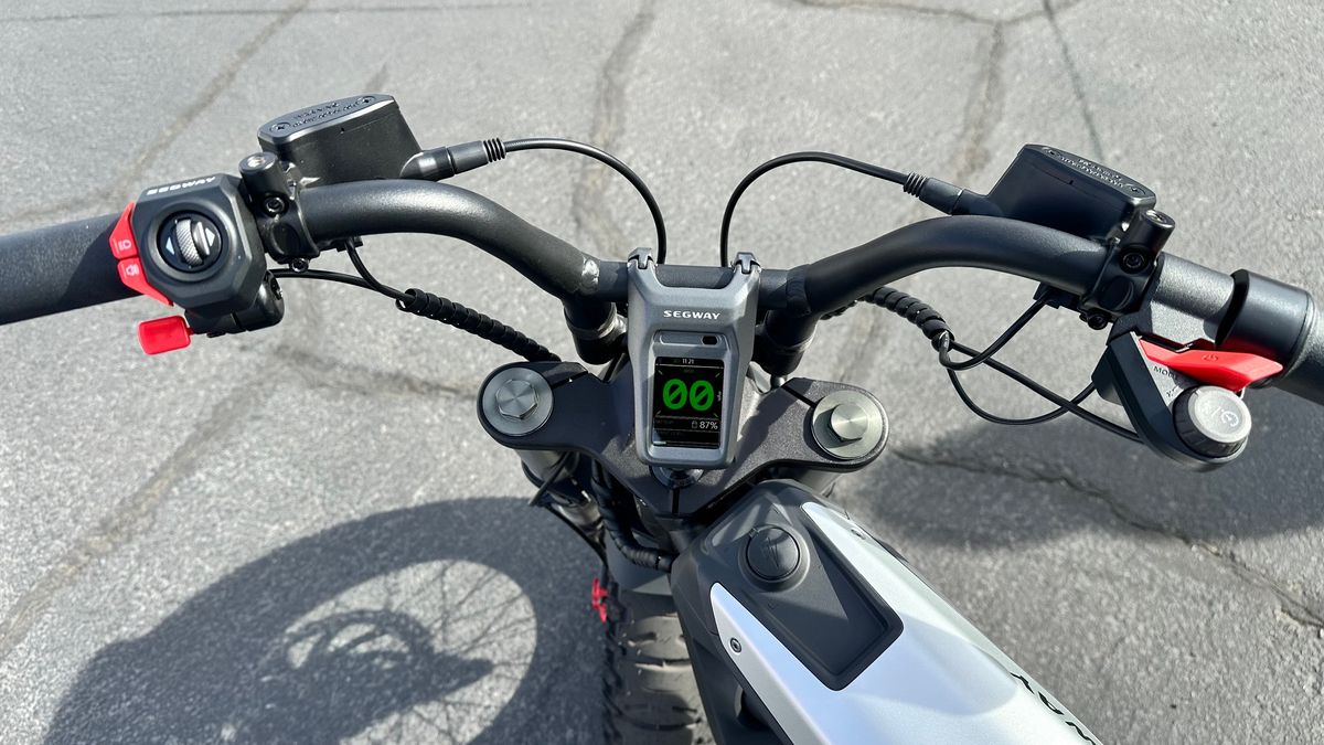 I took the Segway Xyber ebike for a test ride, and I’ve never had so ...