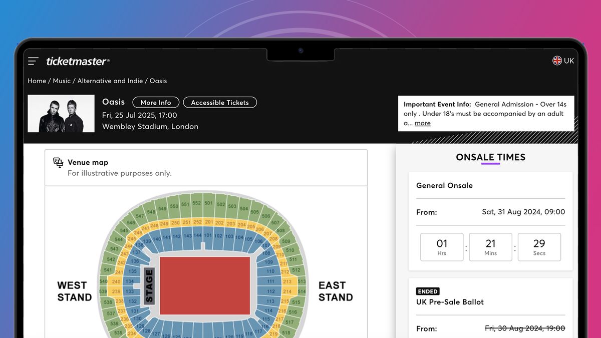 How to get Oasis tickets: 3 ways to boost your chances in today's ...