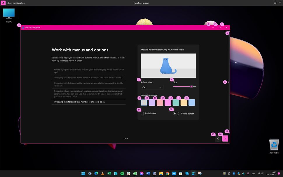 How to use the improved Voice Access feature to control Windows 11 ...