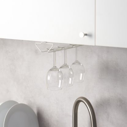 IKEA's $5 under-shelf rack maximizes space in small kitchens | Livingetc