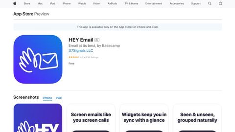 Best email app for iPhone of 2025 | TechRadar