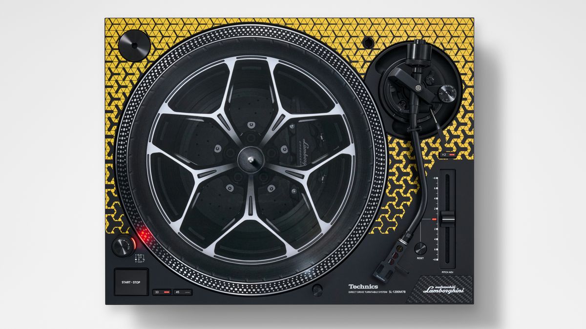 Wheels of steel! Technics partners with Lamborghini for special-edition ...