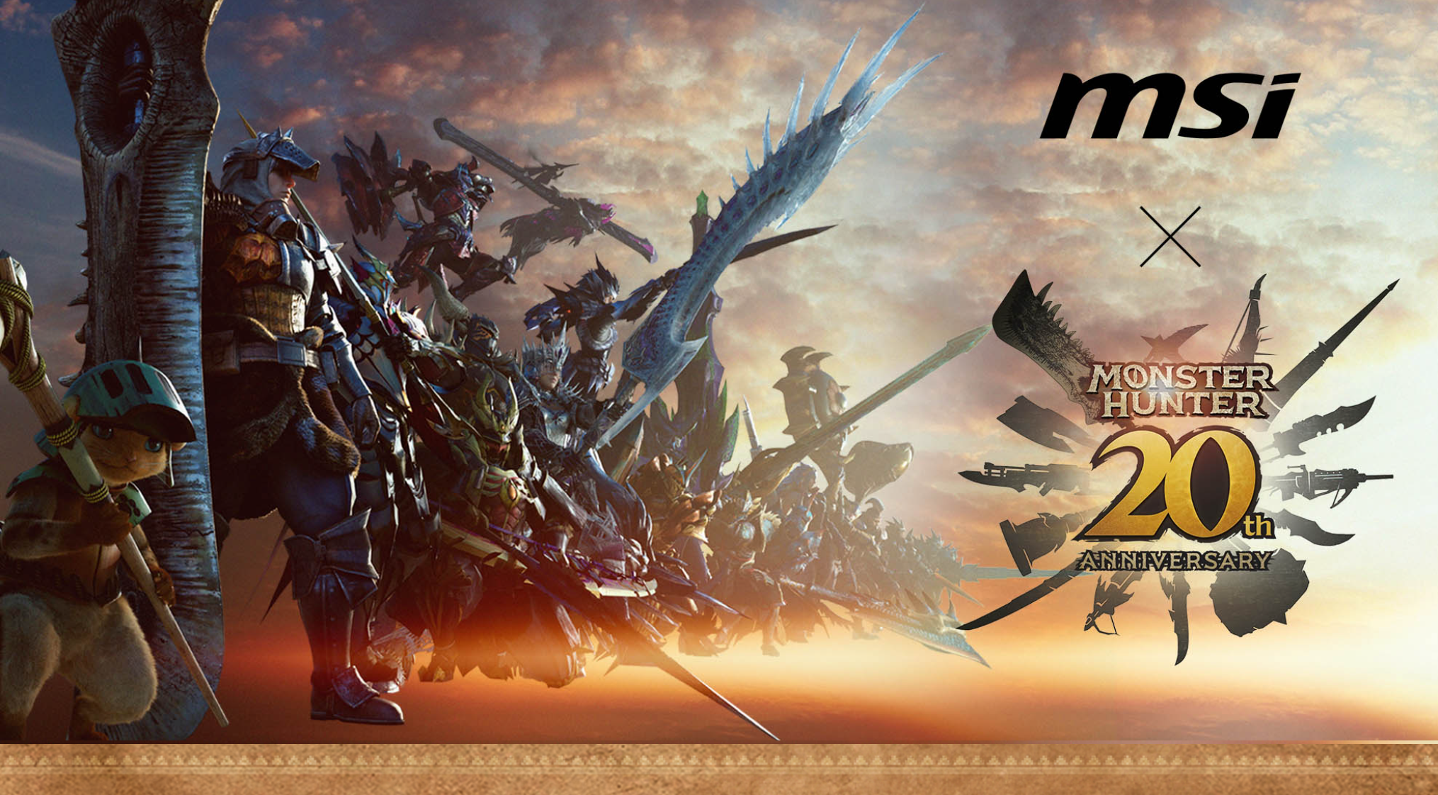 Monster Hunter fans listen up! MSI is bringing the game’s iconic red ...
