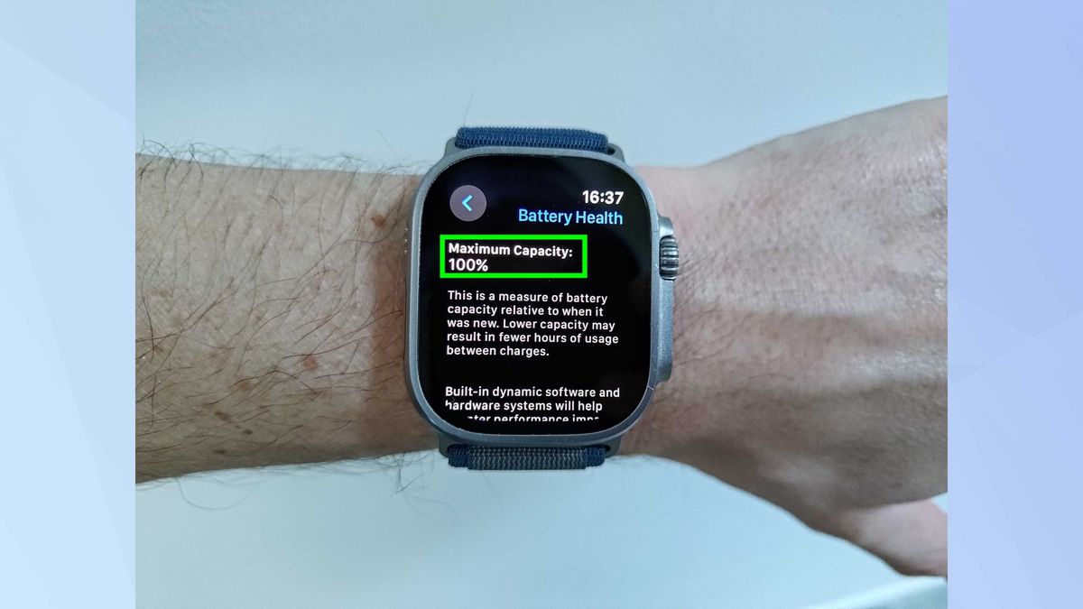How to check your Apple Watch battery health | Tom's Guide