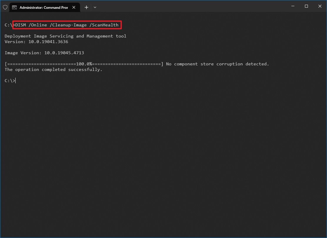Use the DISM command tool to repair a Windows 10 image | Windows Central