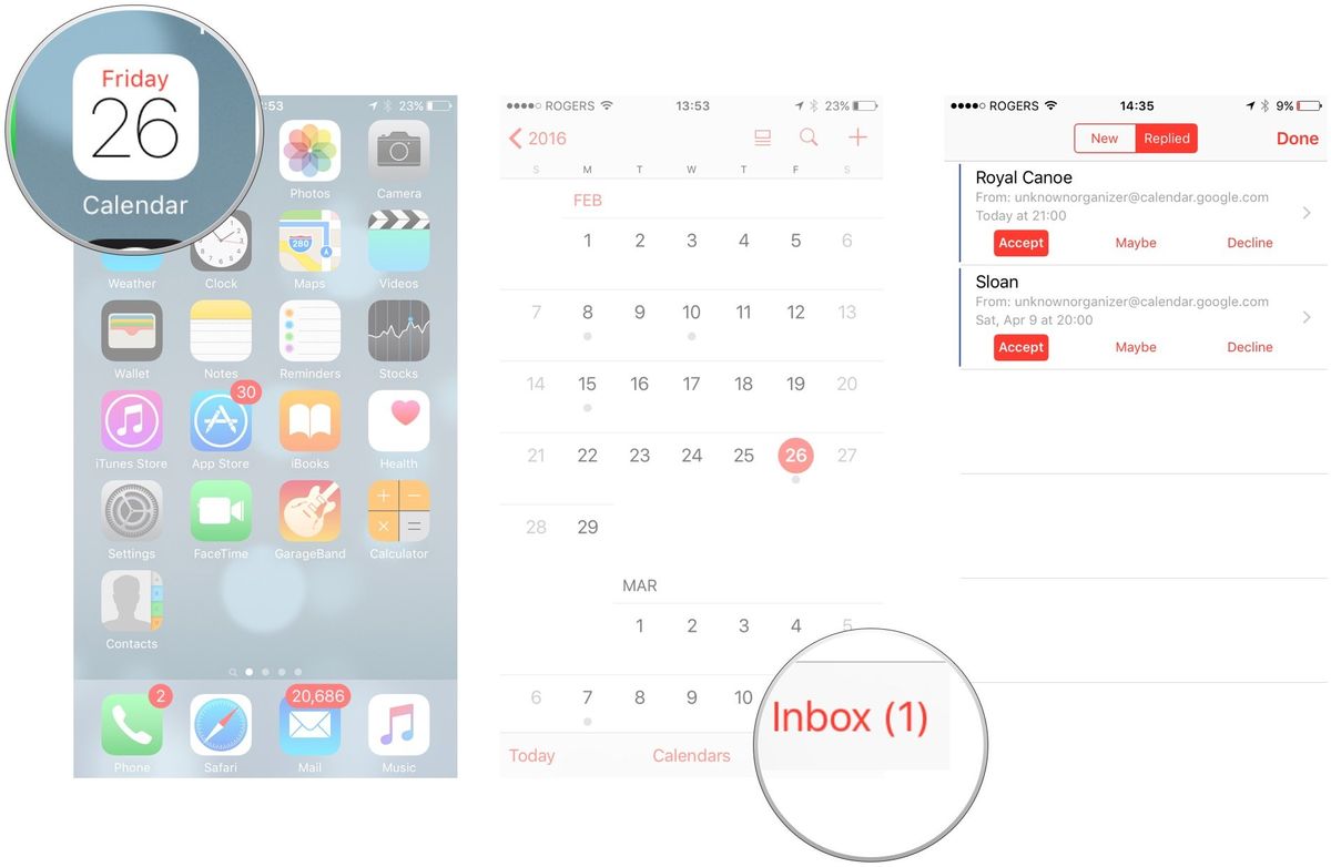 How to share events with Calendar for iPhone and iPad | iMore