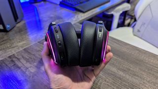 ASUS ROG Delta II wireless headset review: Triangular comfort | Windows ...