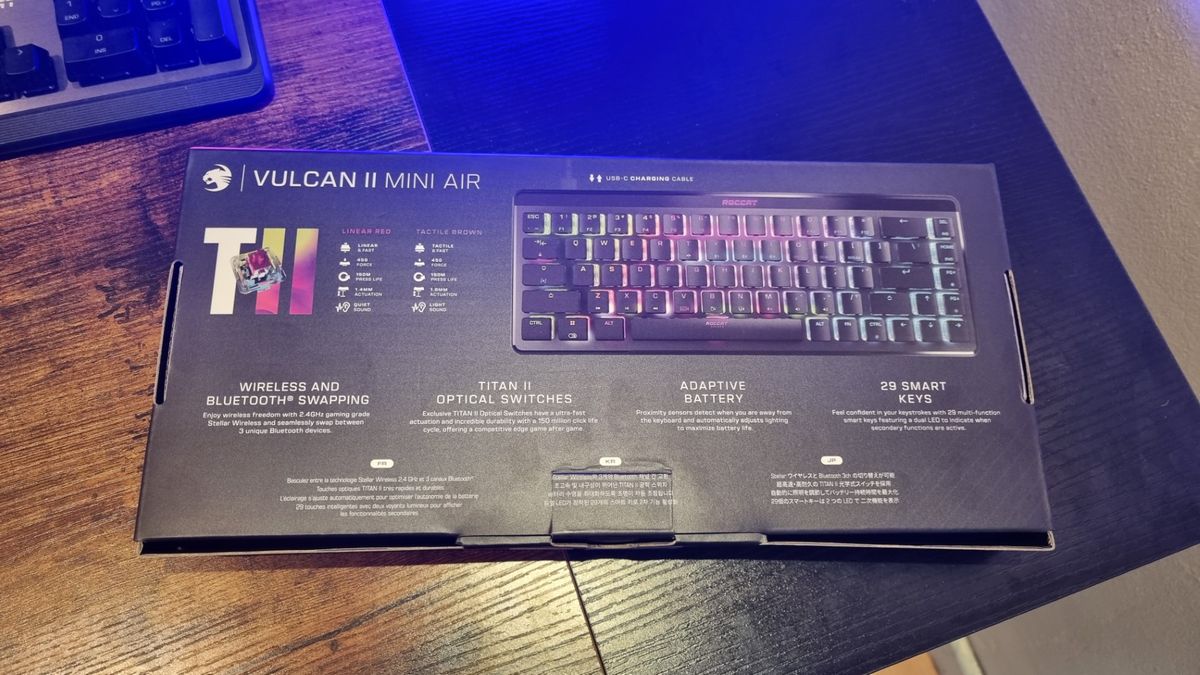 Vulcan 2 Mini Air review: Hands-on with a show-stopping keyboard ...