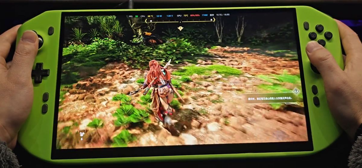 Modder builds gaming handheld powered by an RTX 4090 laptop GPU and ...