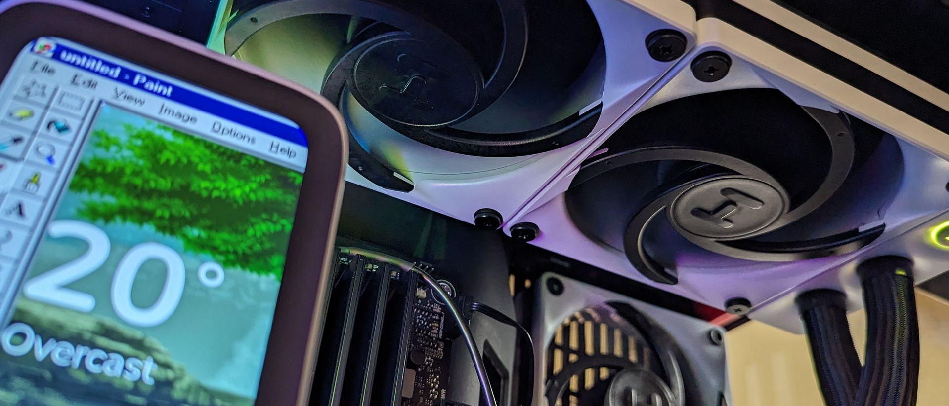 HYTE THICC Q60 review: The most ridiculous AIO CPU cooler I've ever ...