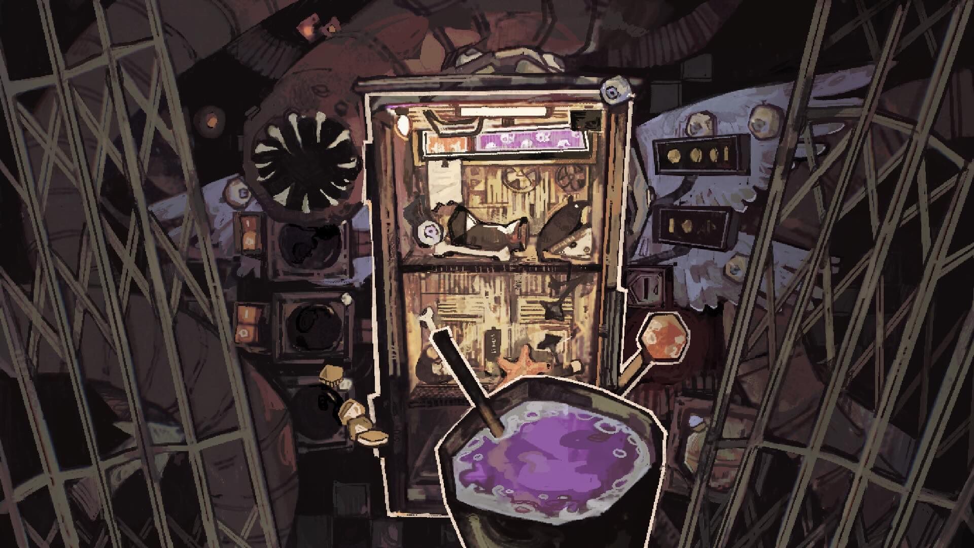Sated is a grimy cooking roguelike about preparing meals for biblically ...