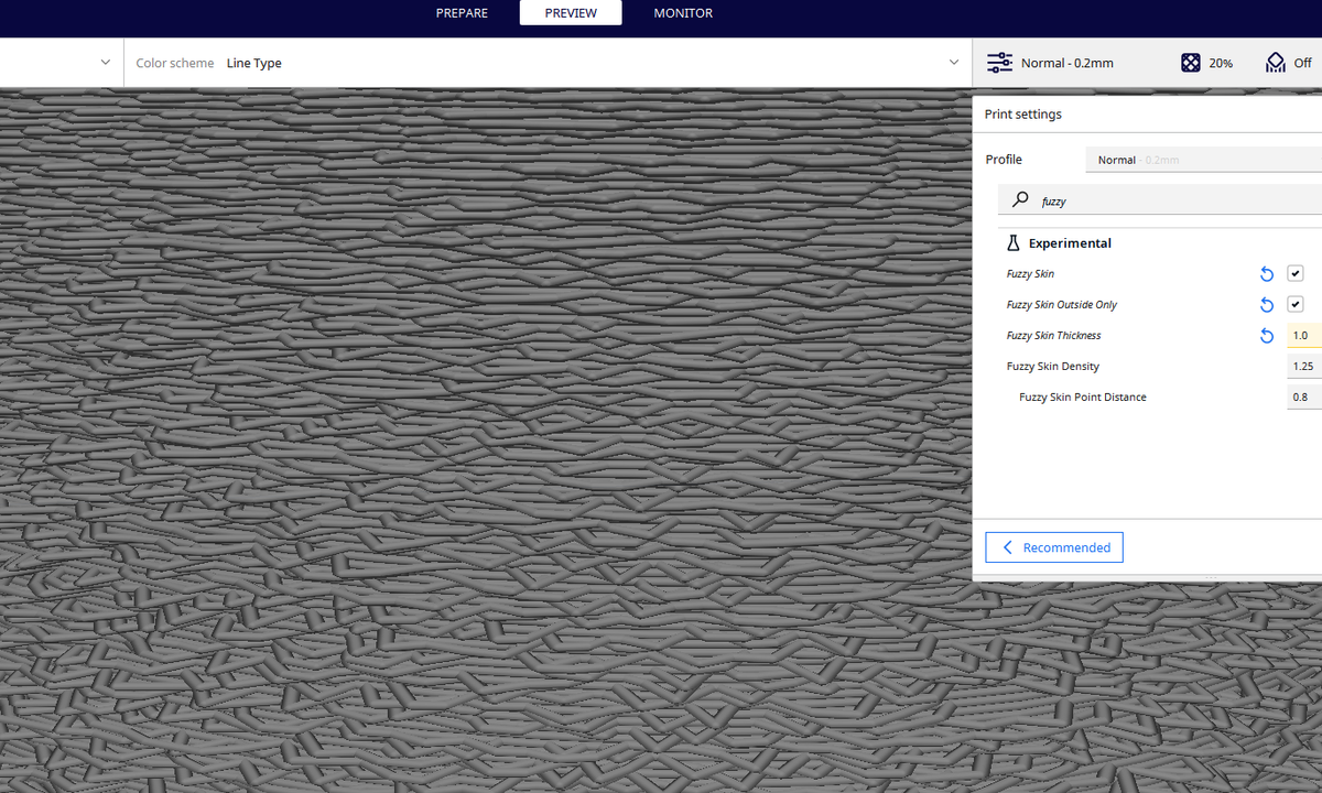 Cura Fuzzy Skin Feature: How to Use it to Add a Textured Surface on 3D Prints | Tom's Hardware