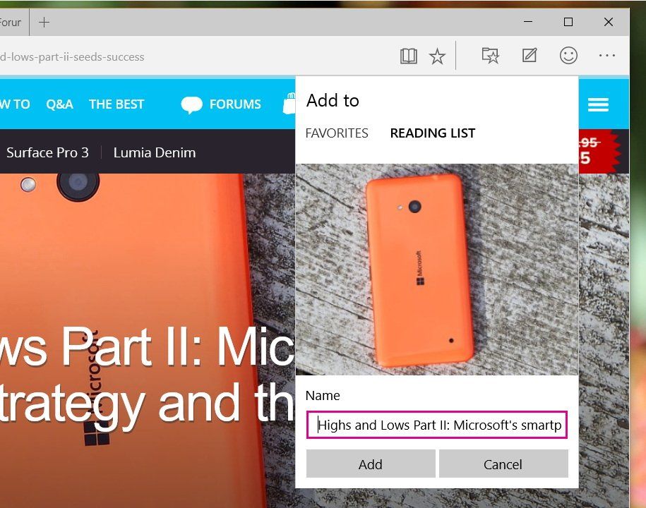 Microsoft Edge: Hands-on with features you can use today and a glimpse ...