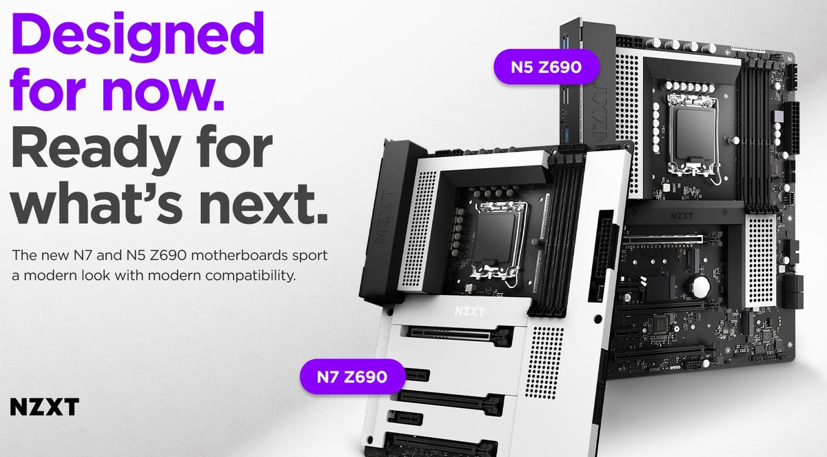 NZXT Releases N5 and N7 Series Z690 Motherboards | Tom's Hardware