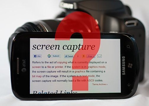 Capturing screenshots in Windows Phone 7's future? | Windows Central
