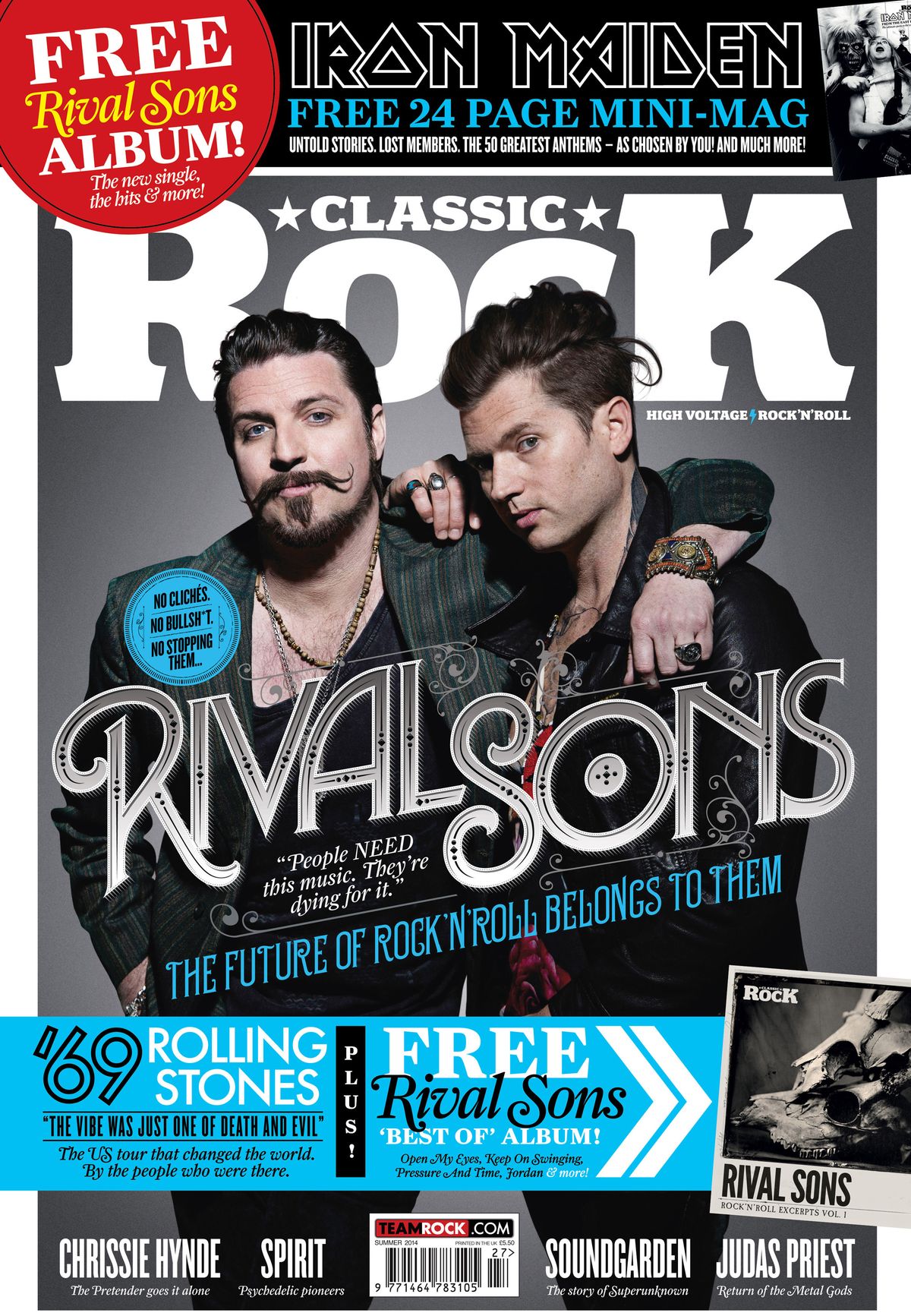 Classic Rock 199 featuring Rival Sons: new issue on sale today | Louder