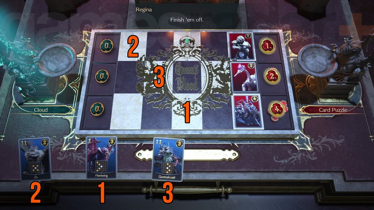 Final Fantasy 7 Rebirth Card Carnival puzzle solutions | GamesRadar+