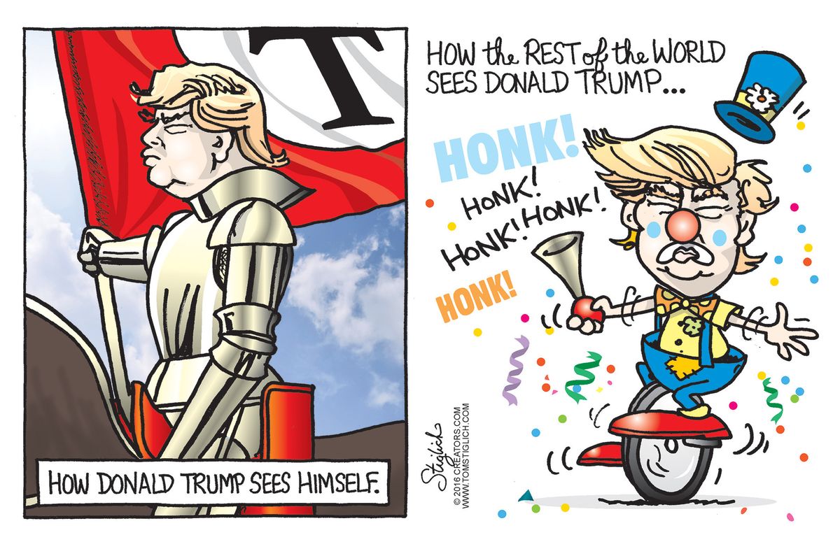 Political Cartoon U.S. Trump World | The Week