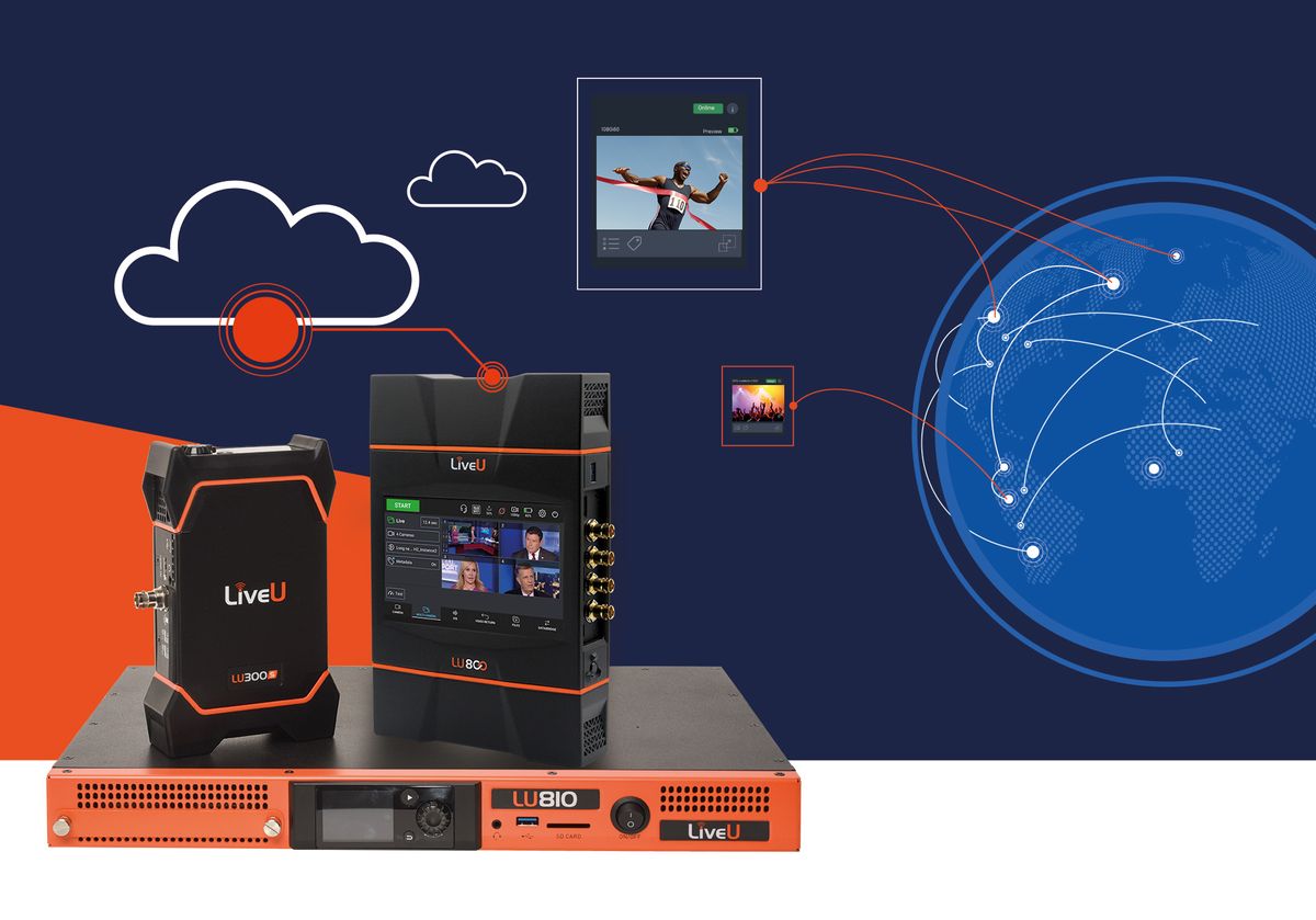 LiveU To Showcase Complete LRT-Based Production Workflow At NAB Show ...