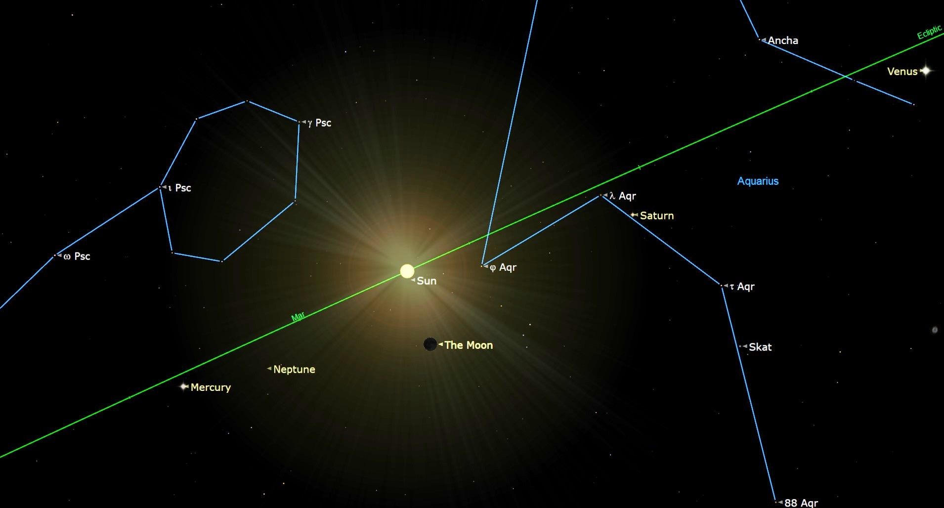 The new moon lets the winter constellations shine tonight | Space