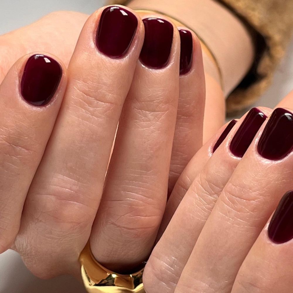 The Black Cherry Nail Trend Is the Chicest Summer Manicure | Who What Wear