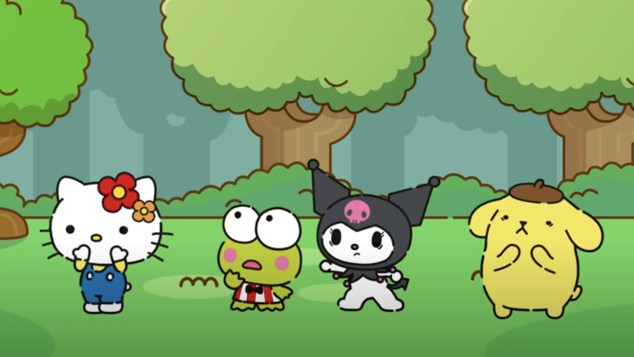 Hello Kitty Wished One Of The Characters A Happy Birthday, And People ...
