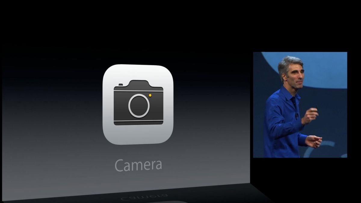 iOS 7 preview: Camera gains real-time filters, and... a square | iMore