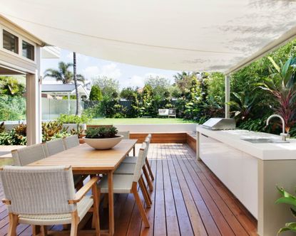 10 deck shade ideas for stylish protection from the elements | Real Homes