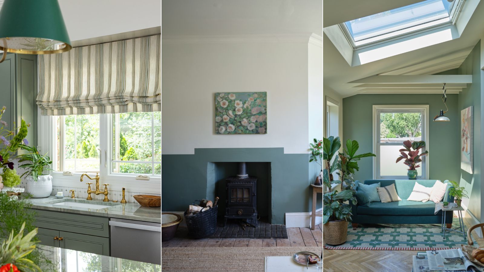 How to decorate with Farrow & Ball's Card Room Green | Homes and Gardens