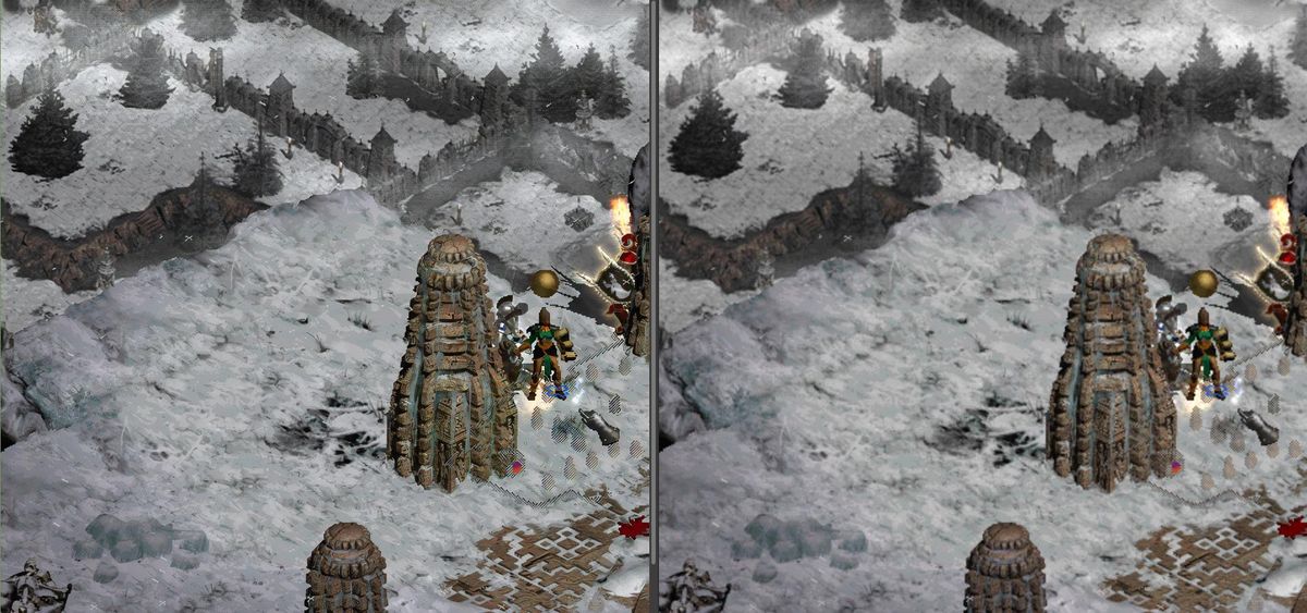 Diablo 2's rogue encampment is being upscaled by a modder | PC Gamer