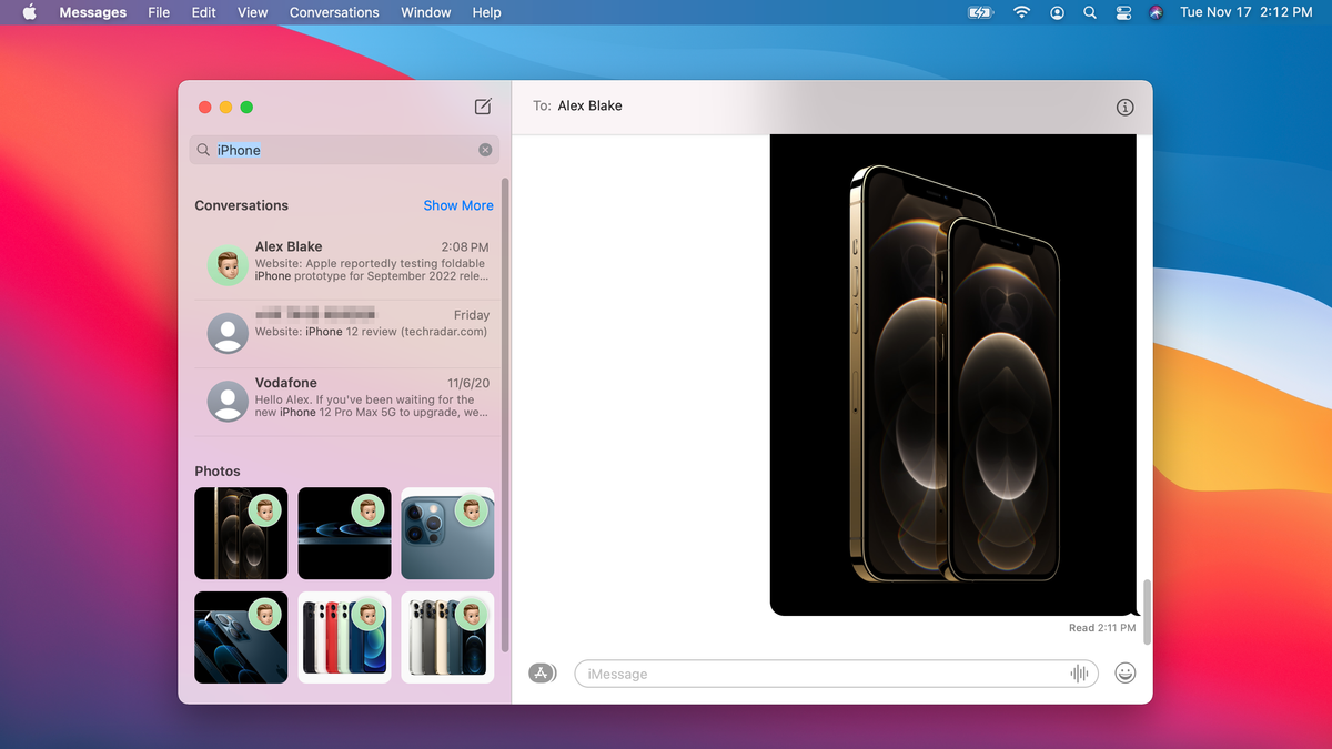 Boost your conversations with macOS Big Sur Messages | TechRadar