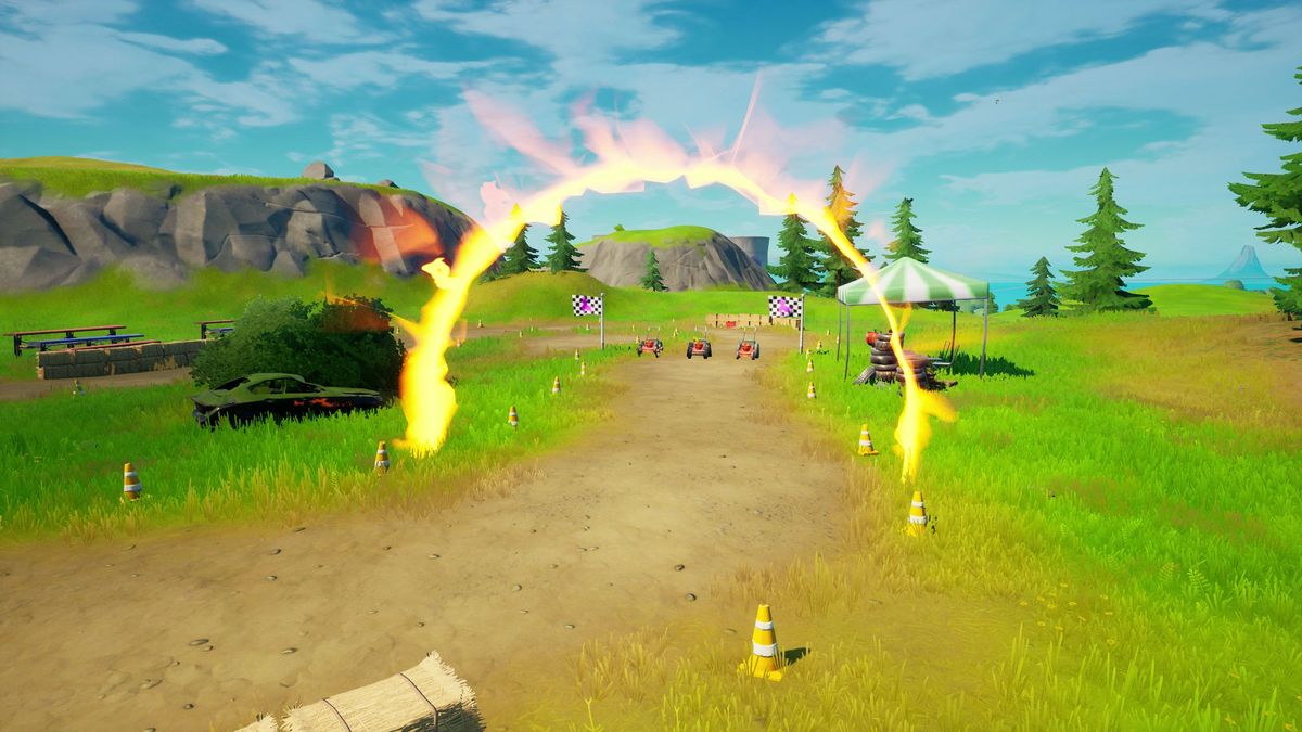 Fortnite flaming rings locations: Where to drive through flaming rings ...