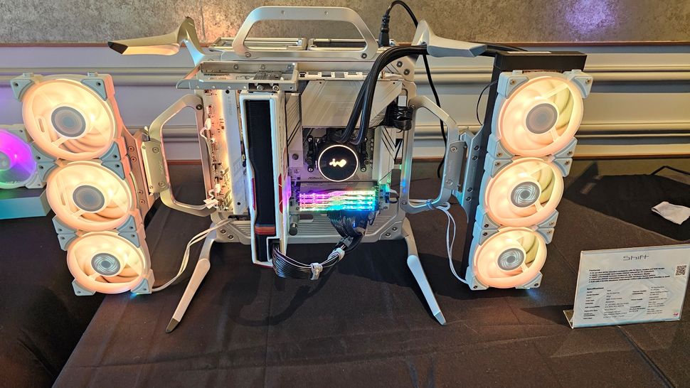 InWin shows off its upcoming Prism and Shift PC cases, and unique ...