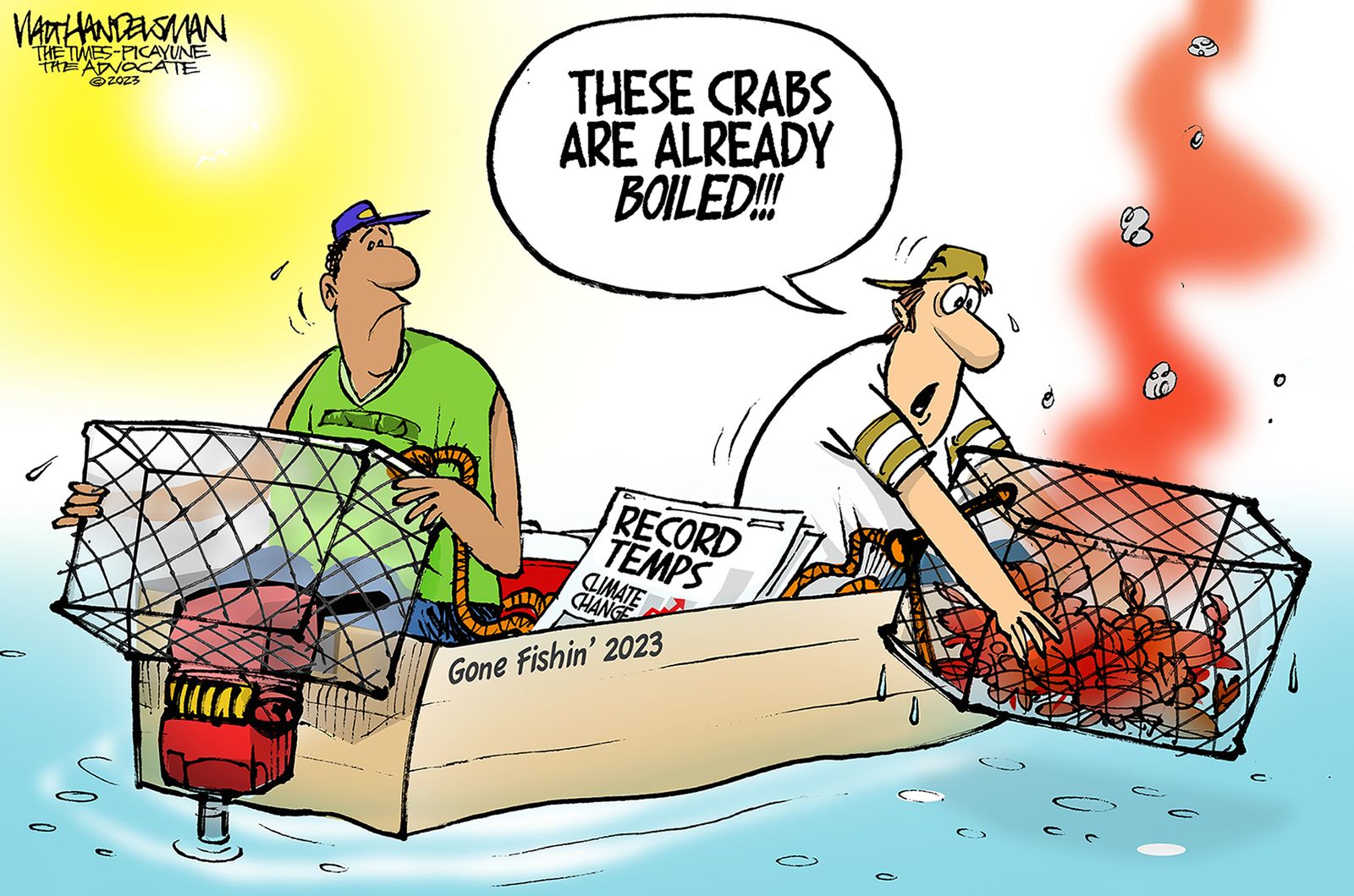 5 fiery cartoons about climate change | The Week