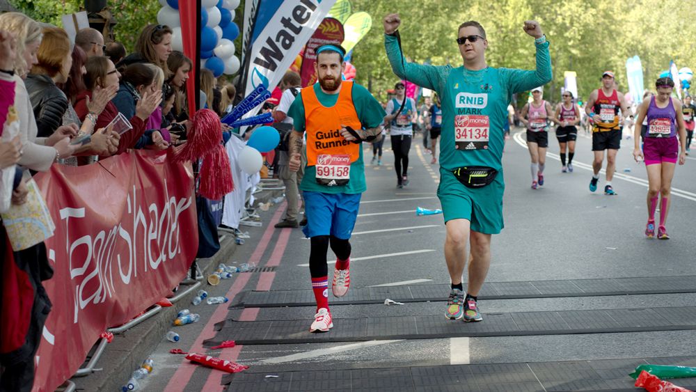 What’s It Like To Run The London Marathon With Sight Loss? Amazing! | Coach