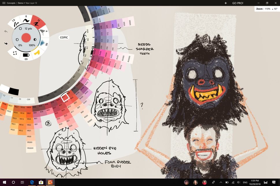 Concepts [Windows 10 App Review]: Sketching on steroids | Windows Central