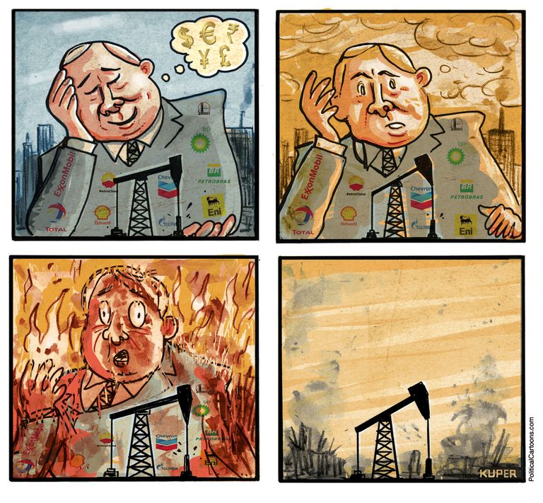 5 fiery cartoons about climate change | The Week