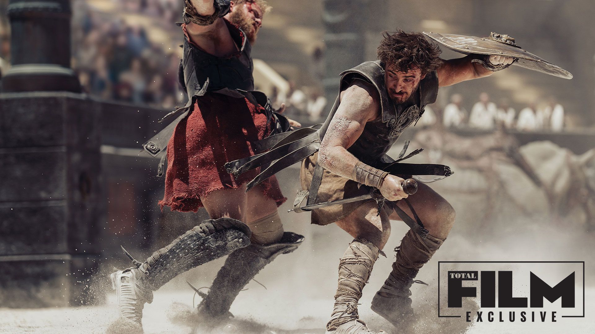 Paul Mescal gets bloody in exclusive Gladiator 2 image, as Ridley Scott ...