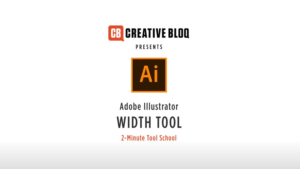 How To Use The Width Tool In Adobe Illustrator Creative Bloq
