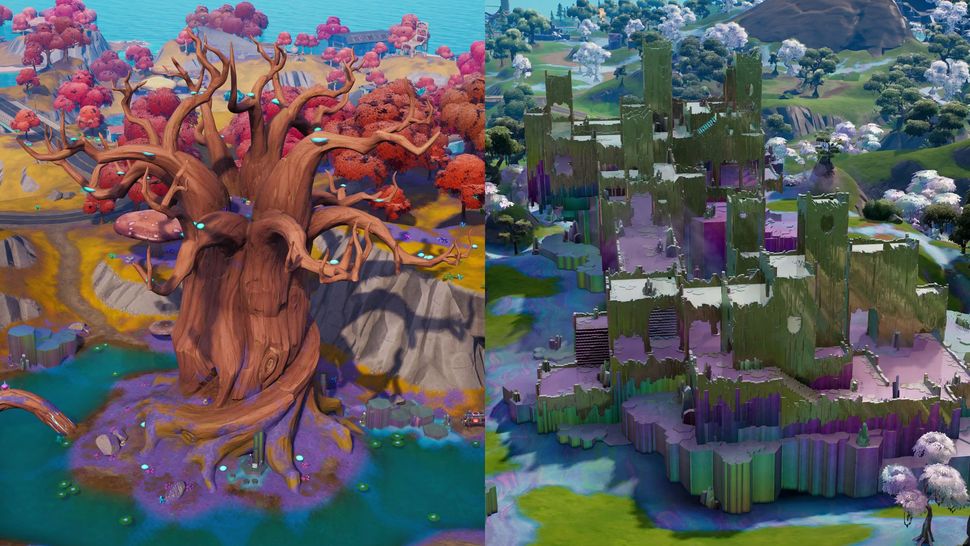 Fortnite Reality Tree and Heralds Sanctum locations | GamesRadar+